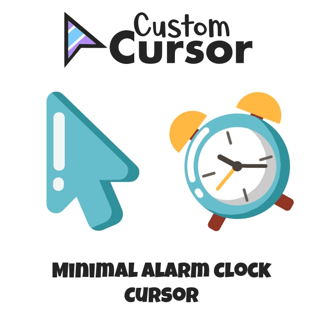 Minimal Alarm Clock cursor – Custom Cursor