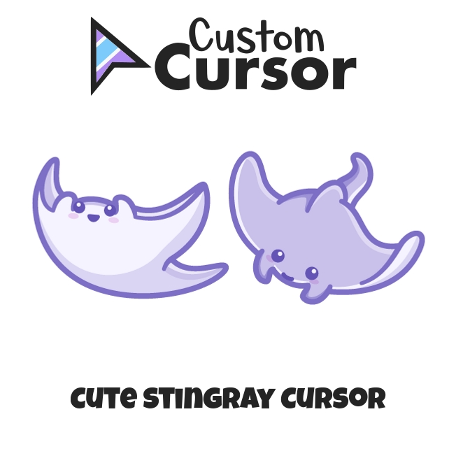 Cute Stingray cursor – Custom Cursor