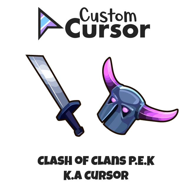 Clash of Clans P.E.K.K.A cursor – Custom Cursor
