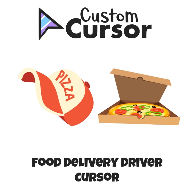 Food Delivery Driver cursor – Custom Cursor