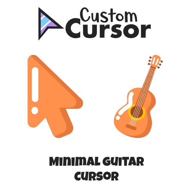 Minimal Guitar cursor – Custom Cursor