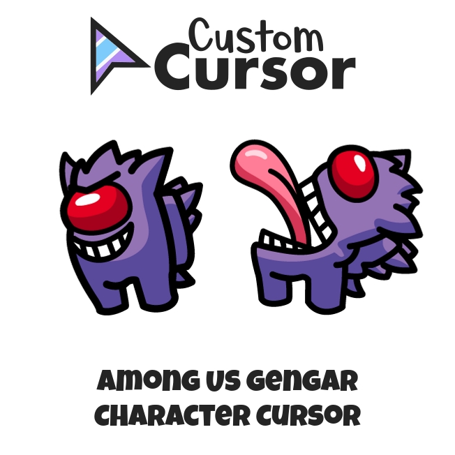 Among Us Gengar Character cursor – Custom Cursor
