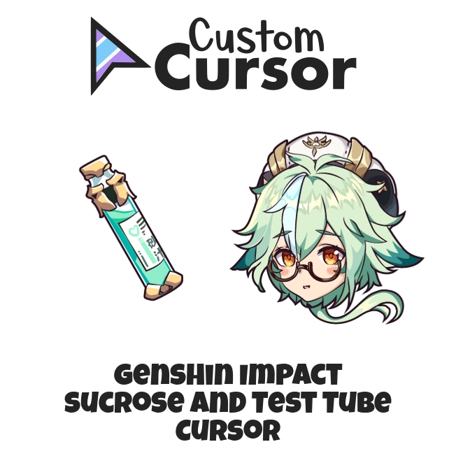 Genshin Impact Sucrose and Test Tube cursor – Custom Cursor