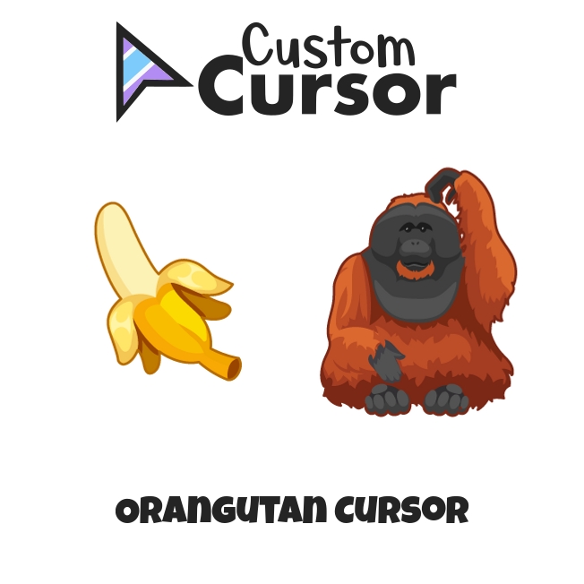 Orangutan cursor – Custom Cursor