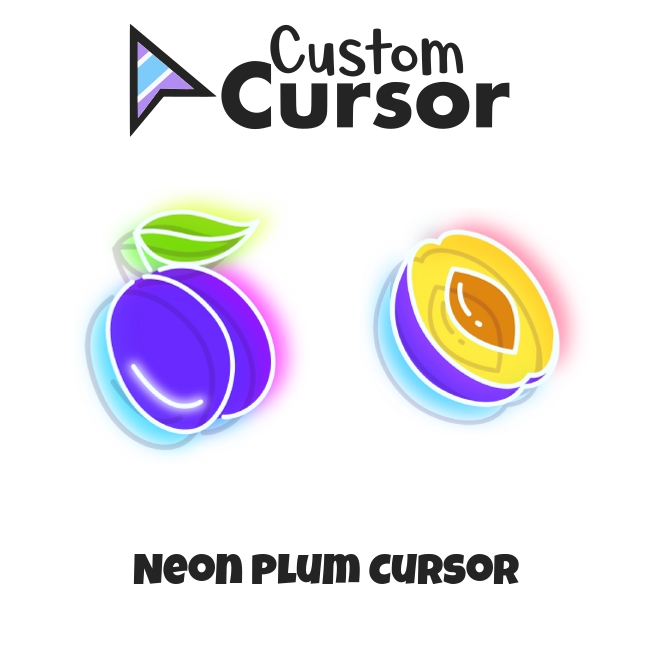 Neon Plum cursor – Custom Cursor