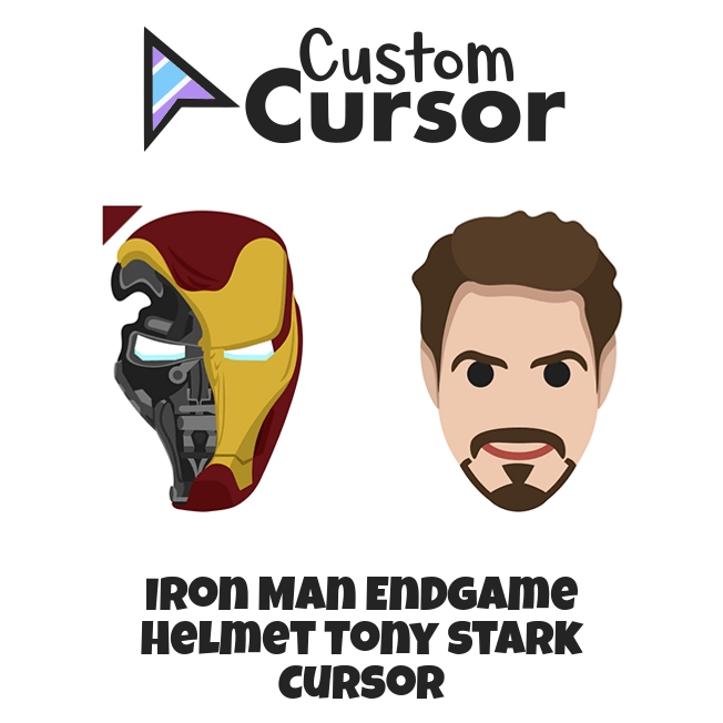 Casque d’Iron Man Endgame – Tony Stark Curseur – Custom Cursor