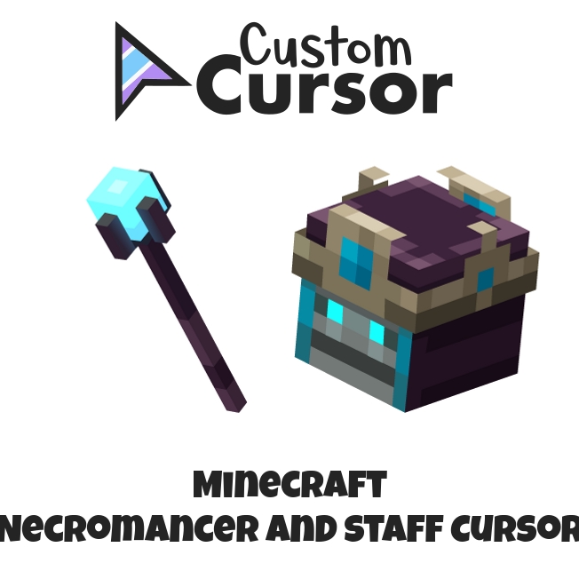 Minecraft Necromancer and Staff cursor – Custom Cursor
