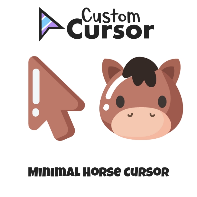Minimal Horse cursor – Custom Cursor