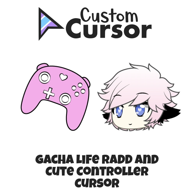 Gacha Life Radd and Cute Controller cursor – Custom Cursor