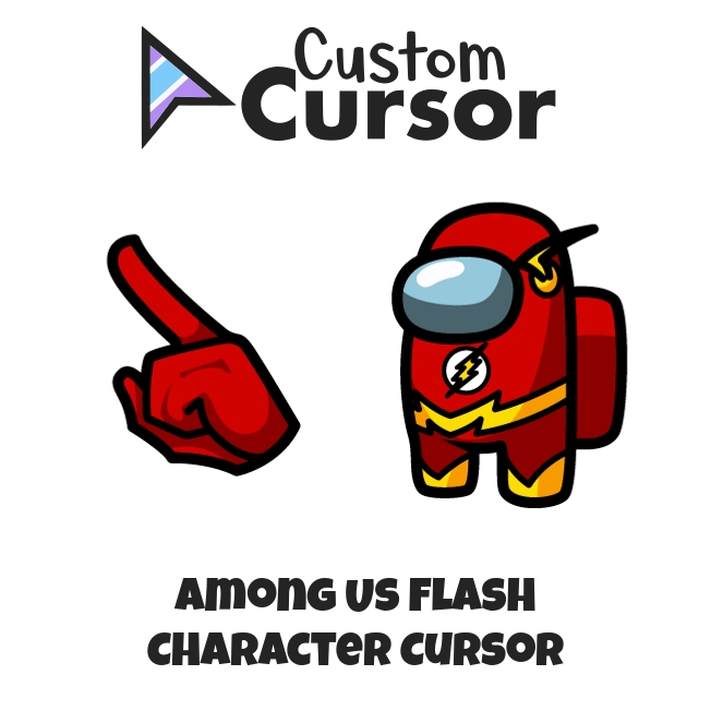 Among Us Flash Character cursor – Custom Cursor