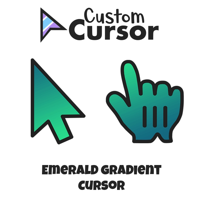 Emerald Gradient cursor – Custom Cursor