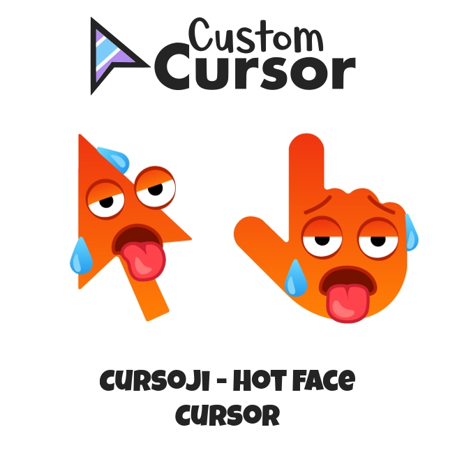 Cursoji - Hot Face cursor – Custom Cursor