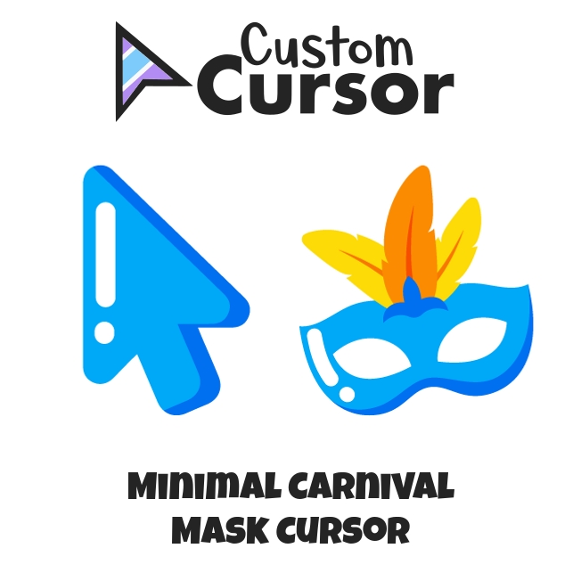 Minimal Carnival Mask cursor – Custom Cursor