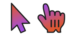 Sublime Vivid Gradient cursor – Custom Cursor browser extension