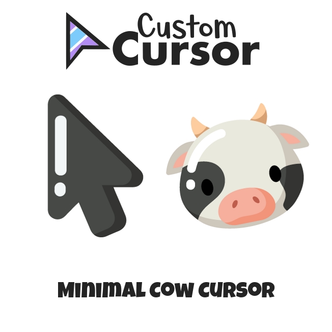 Minimal Cow cursor – Custom Cursor