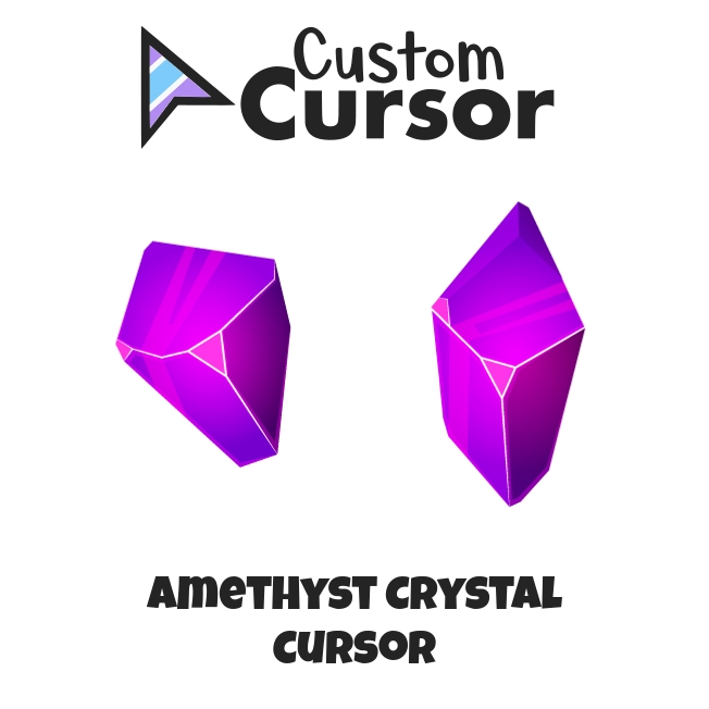Amethyst Crystal cursor – Custom Cursor