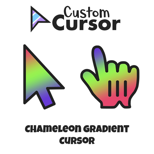 Chameleon Gradient Cursor Custom Cursor 9566