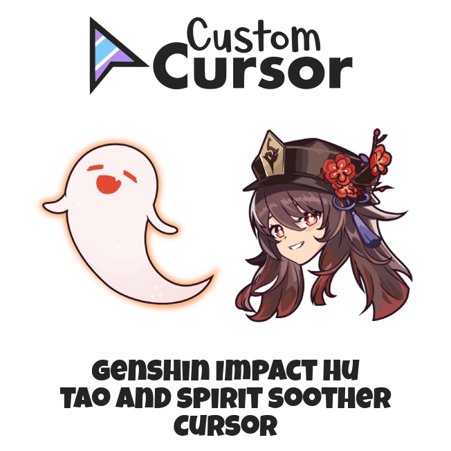 Genshin Impact Hu Tao and Spirit Soother cursor – Custom Cursor