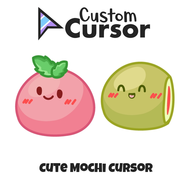 Cute Mochi cursor – Custom Cursor