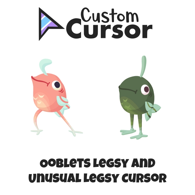 Ooblets Legsy and Unusual Legsy cursor – Custom Cursor