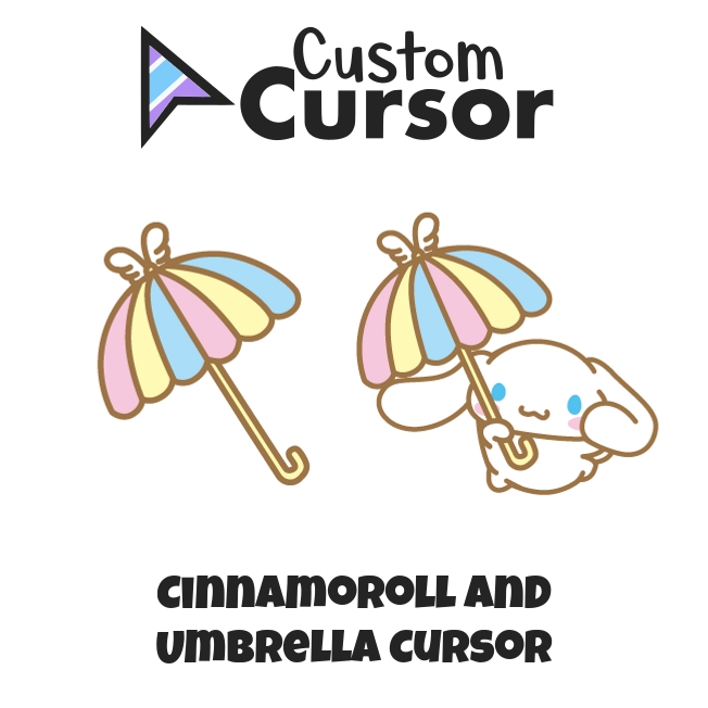 Cinnamoroll and Umbrella cursor – Custom Cursor Cinnamoroll and Umbrella cursor – Custom Cursor