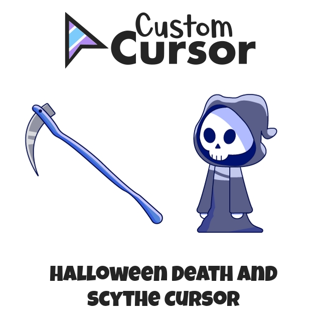 Halloween Death and Scythe cursor – Custom Cursor