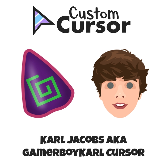 Karl Jacobs aka GamerBoyKarl cursor – Custom Cursor
