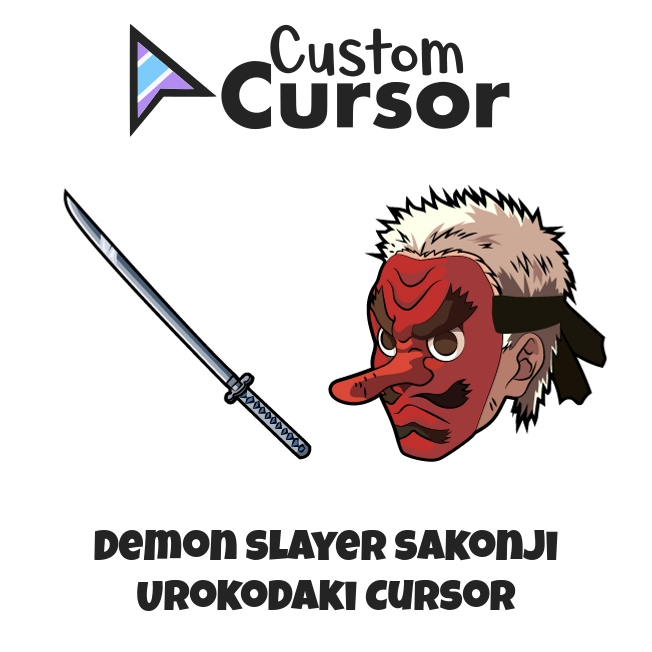 Demon Slayer Sakonji Urokodaki cursor – Custom Cursor