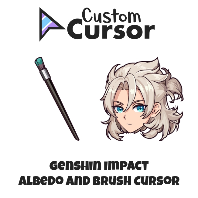 Genshin Impact Albedo and Brush cursor – Custom Cursor