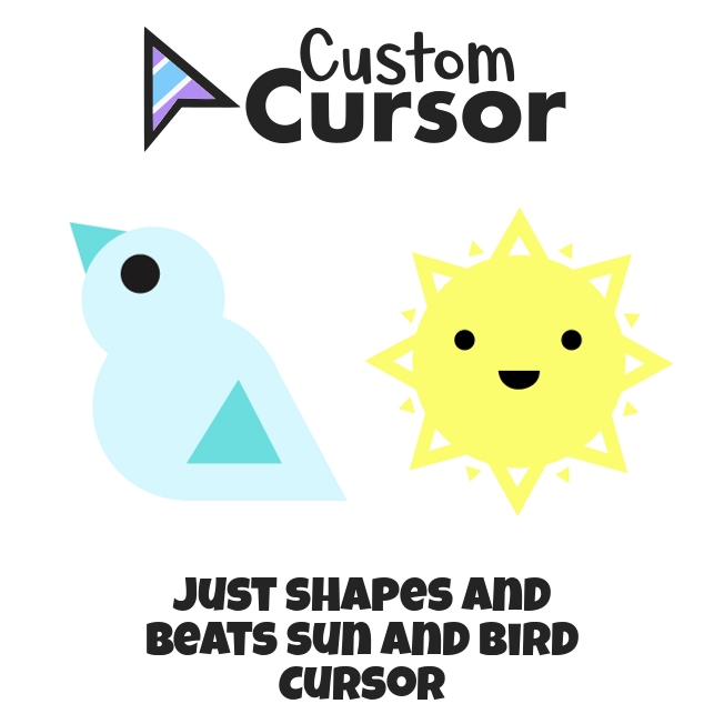 Just Shapes and Beats Sun and Bird cursor – Custom Cursor