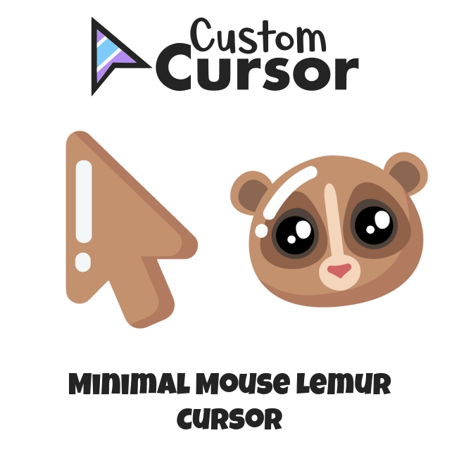 Minimal Mouse Lemur cursor – Custom Cursor