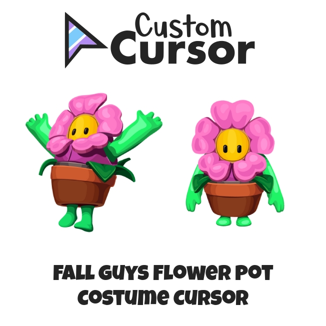 Fall Guys Flower Pot Costume cursor – Custom Cursor