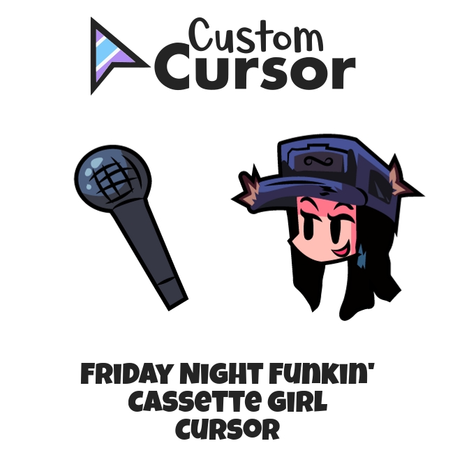 Friday Night Funkin' Cassette Girl cursor – Custom Cursor Friday Night Funkin' Cassette Girl cursor – Custom Cursor