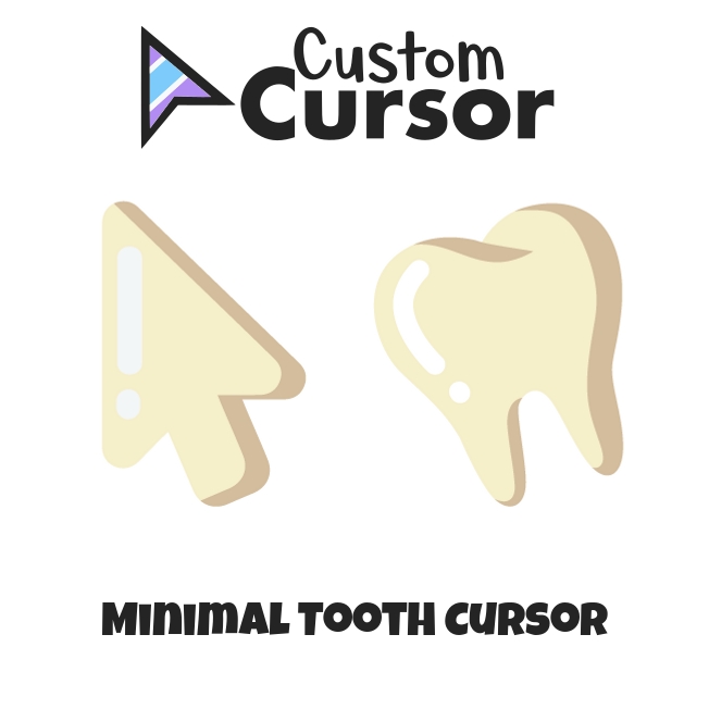 Minimal Tooth cursor – Custom Cursor