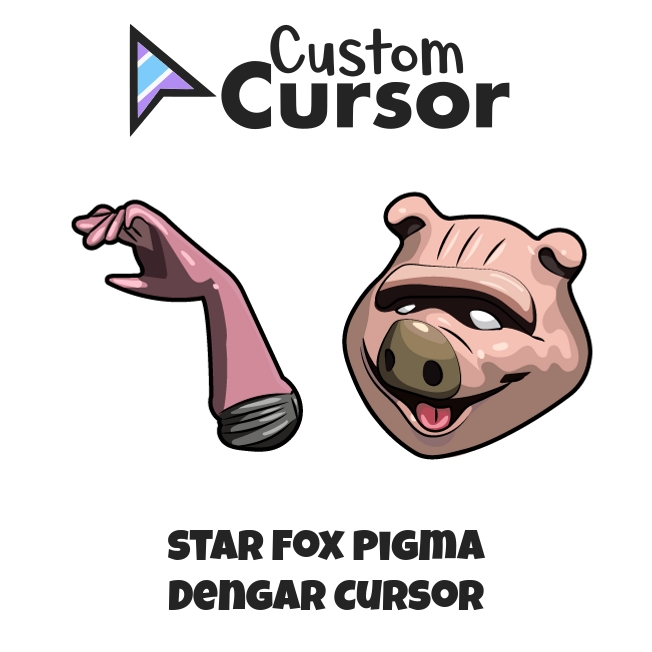 Star Fox Pigma Dengar cursor – Custom Cursor