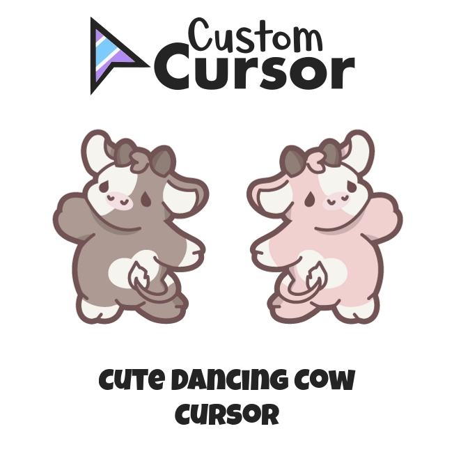 Cute Dancing Cow cursor – Custom Cursor