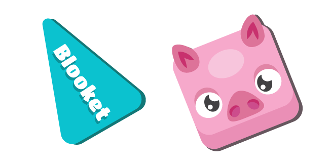 Blooket Pig Cursor Custom Cursor