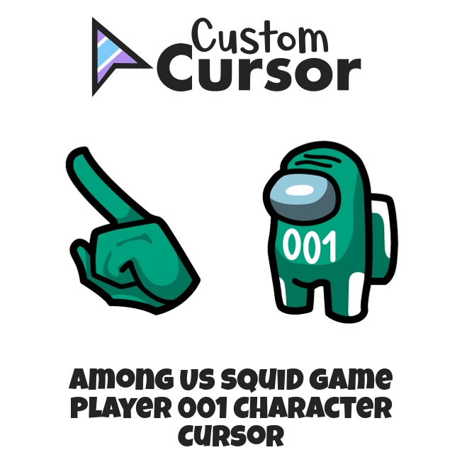 Among Us Squid Game Player 001 Character cursor – Custom Cursor