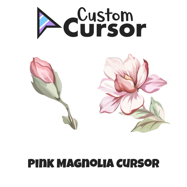 Pink Magnolia cursor – Custom Cursor