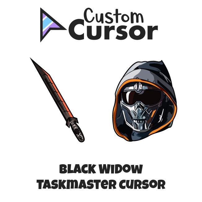 Black Widow Taskmaster cursor – Custom Cursor