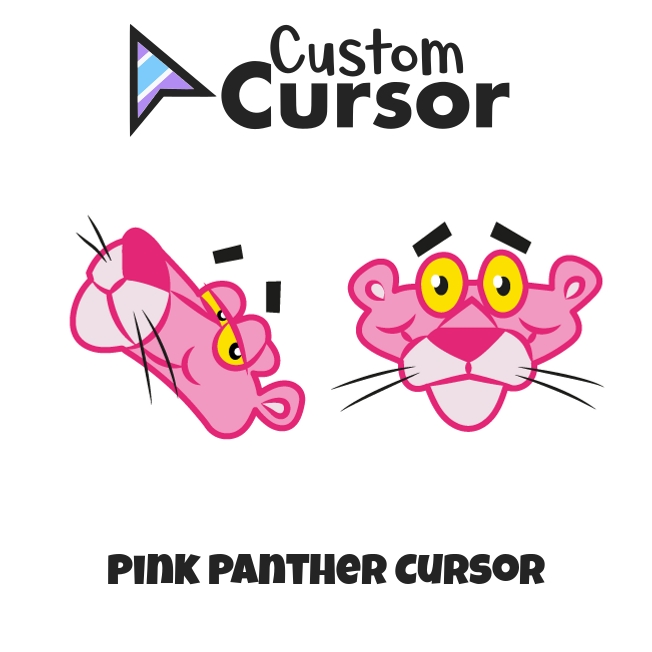 Pink Panther cursor – Custom Cursor