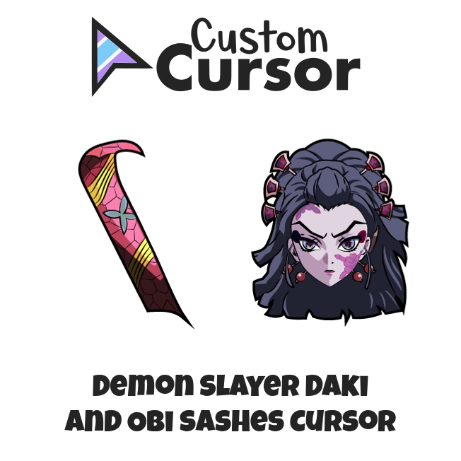 Demon Slayer Daki and Obi Sashes Curseur – Custom Cursor