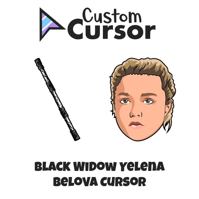 Black Widow Yelena Belova cursor – Custom Cursor