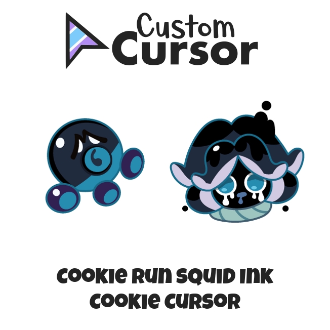 Cookie Run Squid Ink Cookie Cursor Custom Cursor