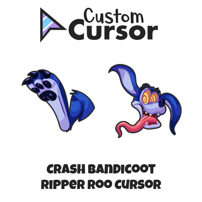 Crash Bandicoot Ripper Roo cursor – Custom Cursor
