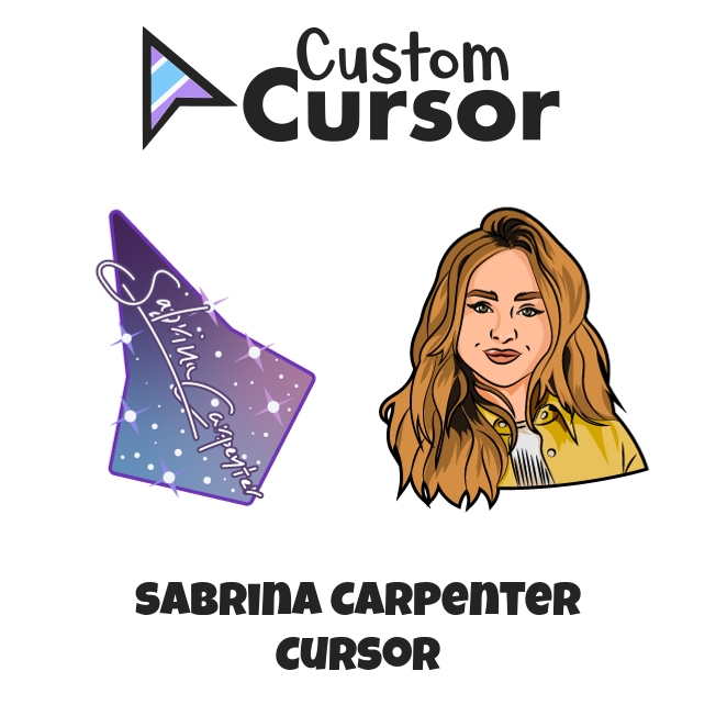Sabrina Carpenter cursor – Custom Cursor