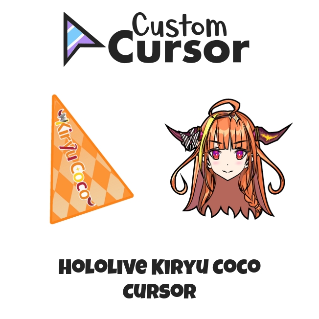 Hololive Kiryu Coco cursor – Custom Cursor