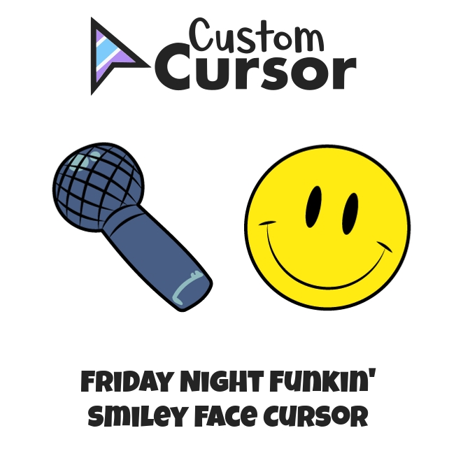 Friday Night Funkin' Smiley Face cursor – Custom Cursor