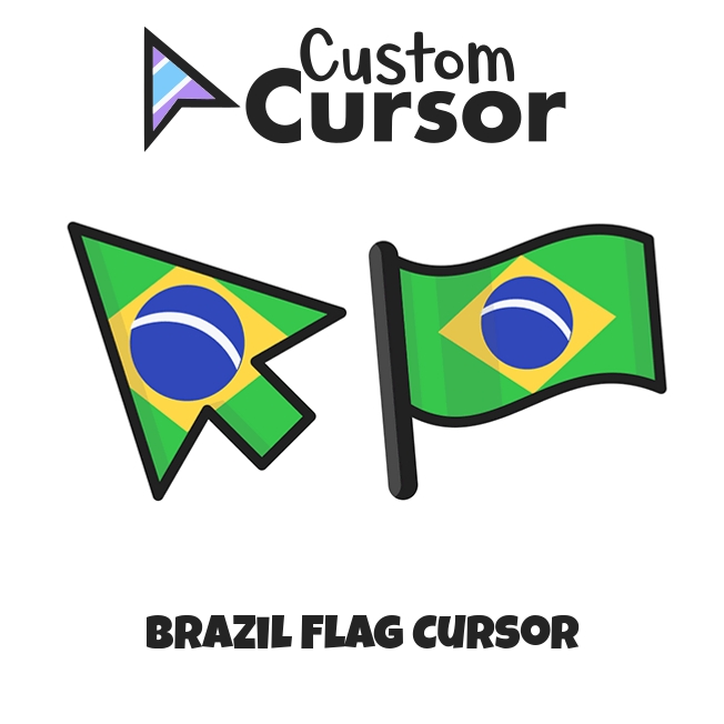 Brazil Flag cursor – Custom Cursor