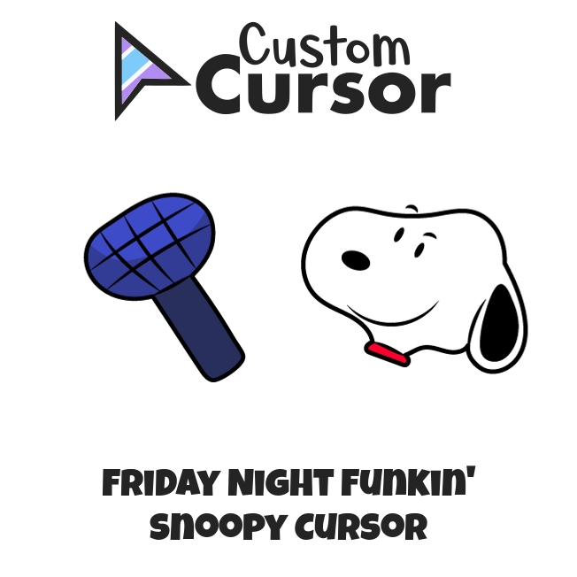 Friday Night Funkin' Snoopy cursor – Custom Cursor